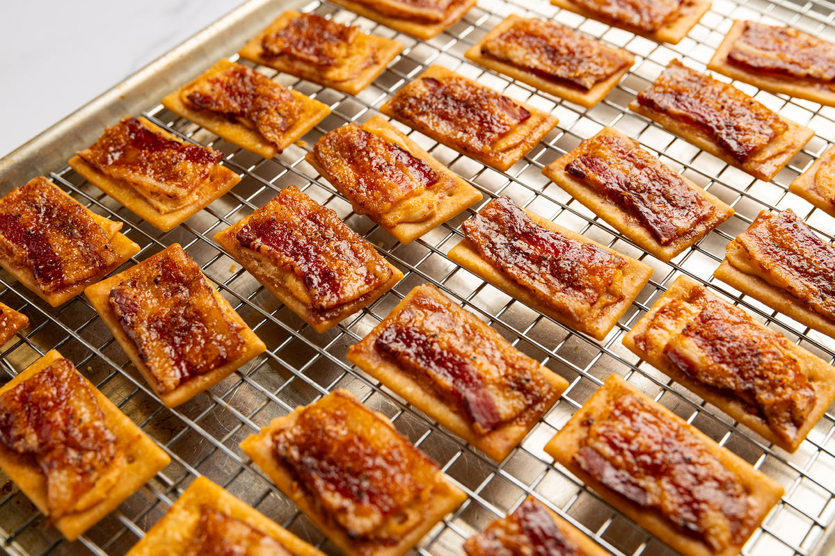 A Southern Christmas: Farmview Market BBQ Bacon Crackers Recipe